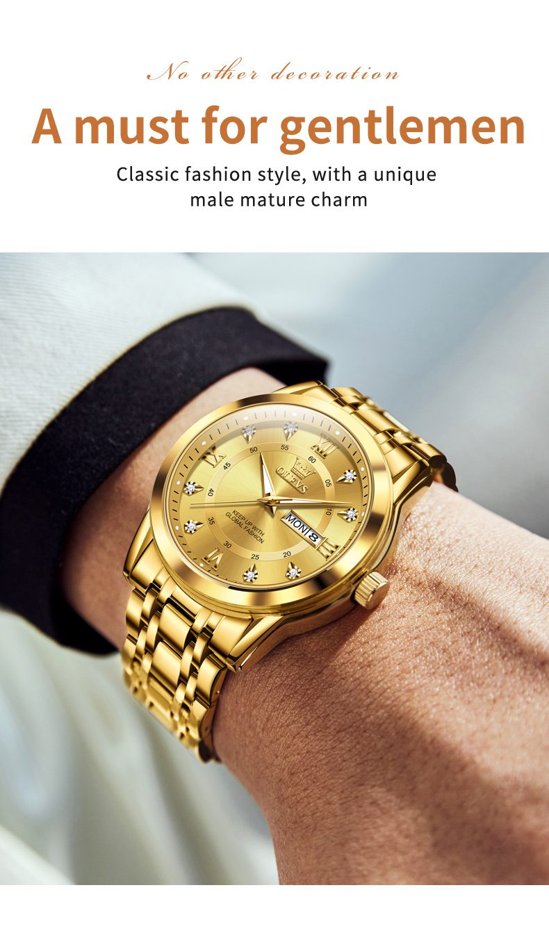 Olevs Couple Watch 5513 - Olevsstore.com