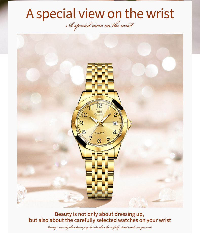 Olevs Women's Watch 9970 - 27mm, Quartz Watch, 5 Colors | Olevsstore.com